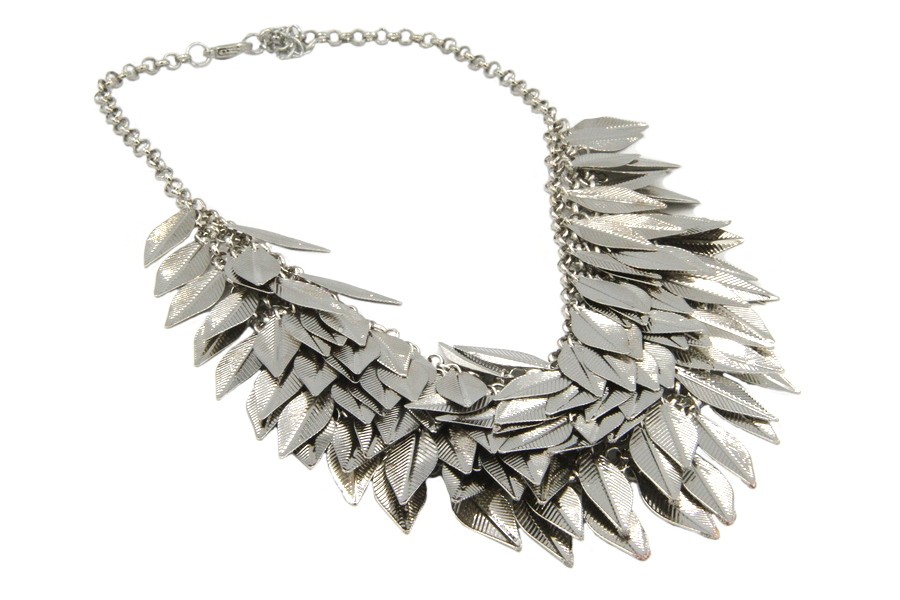 Collier argent femme pour mariage et mariée chic