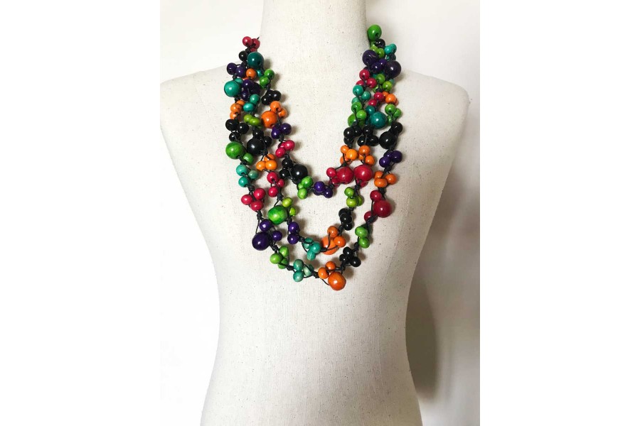 Collier fantaisie long pour femme